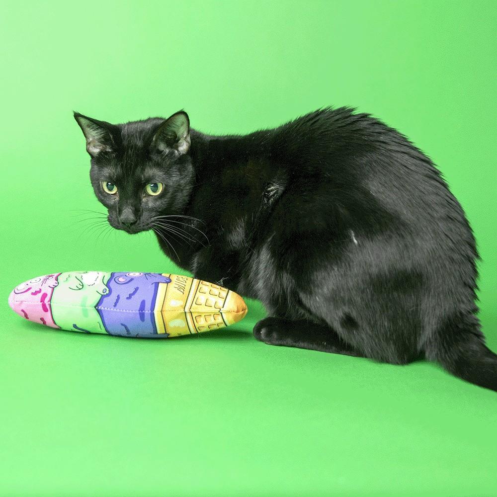 Fat Cat Kitty Kickz - Mice Cream Cone | Pet Plus