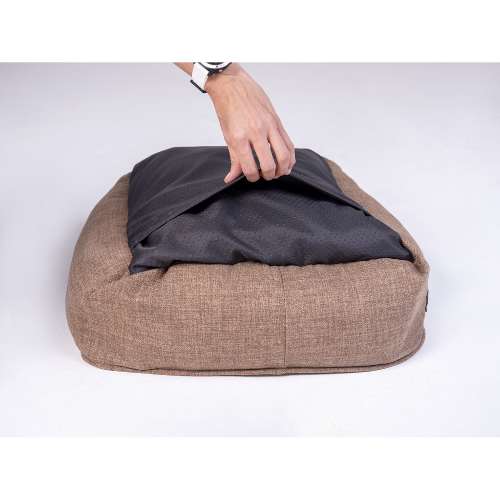Rogz Nova Walled Bed - Charcoal | Pet Plus
